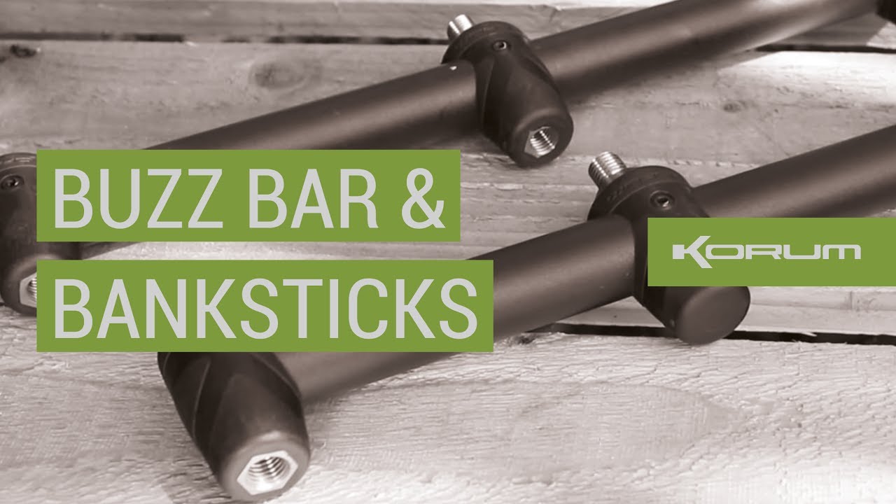 Korum Buzz Bar and Bankstick Kits - YouTube