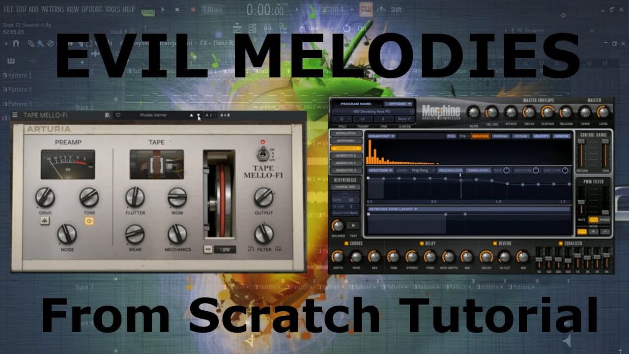 How To Make DARK Melodies For KEY GLOCK | FL Studio Beats Tutorial ...