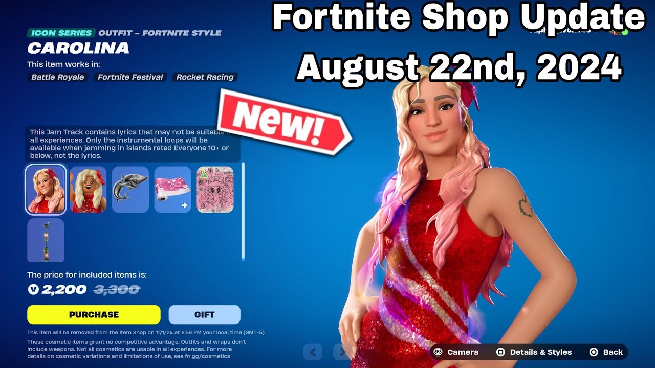 Fortnite: Item Shop Review [August 22nd, 2024] (Fortnite Chapter 5) New ...
