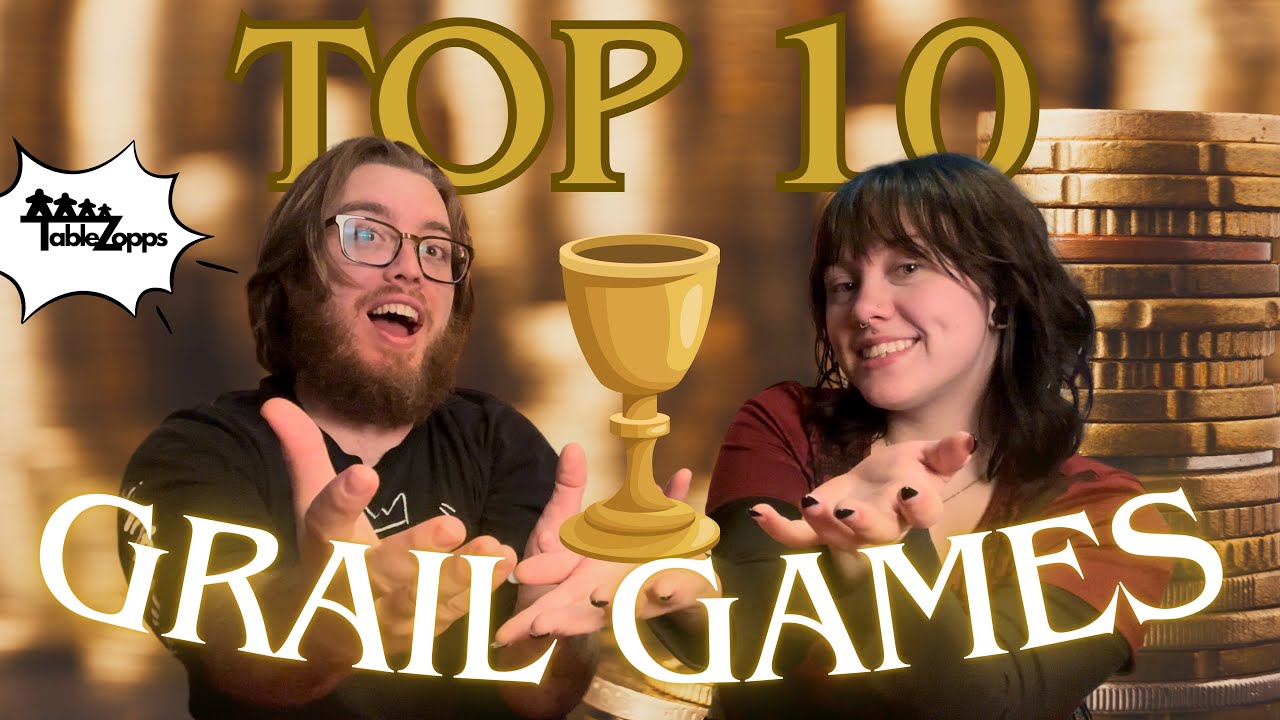Top 10 Grail Games | Games That Are Hard To Get - YouTube