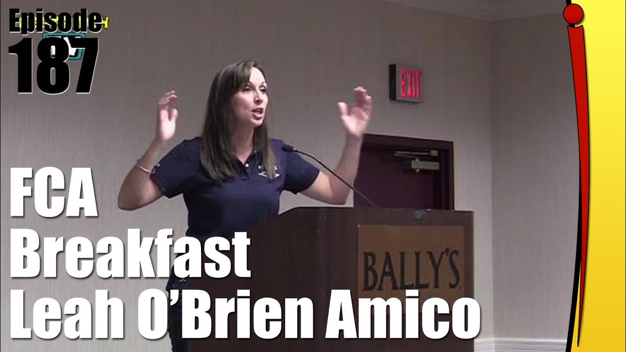 FCA Breakfast - Leah O'Brien Amico - YouTube