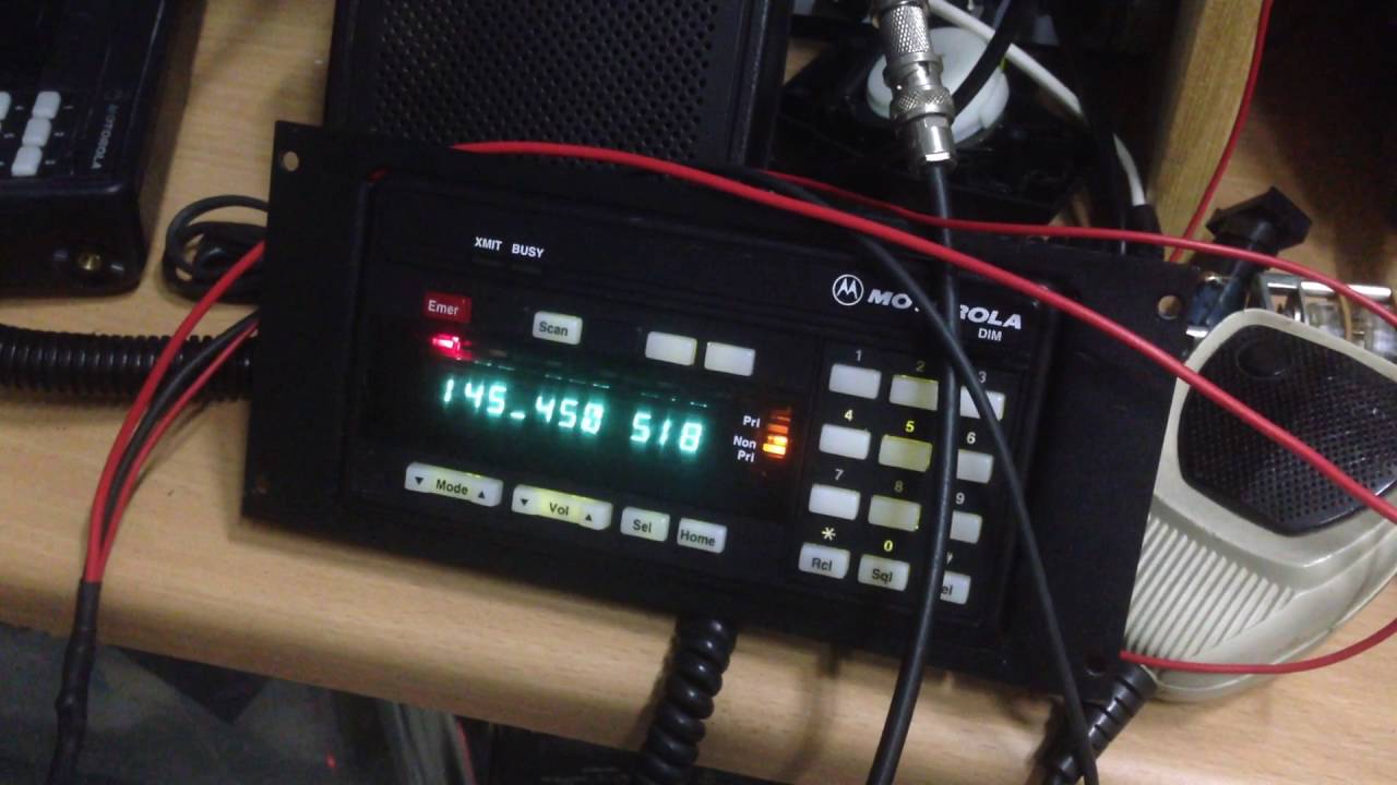 Motorola Syntor X9000 SP04 Dual Radio #1 - YouTube