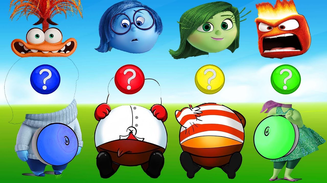 Omg! Anxiety, Anger, Disgust, Sadness are pregnant!? Funny Inside Out 2 ...