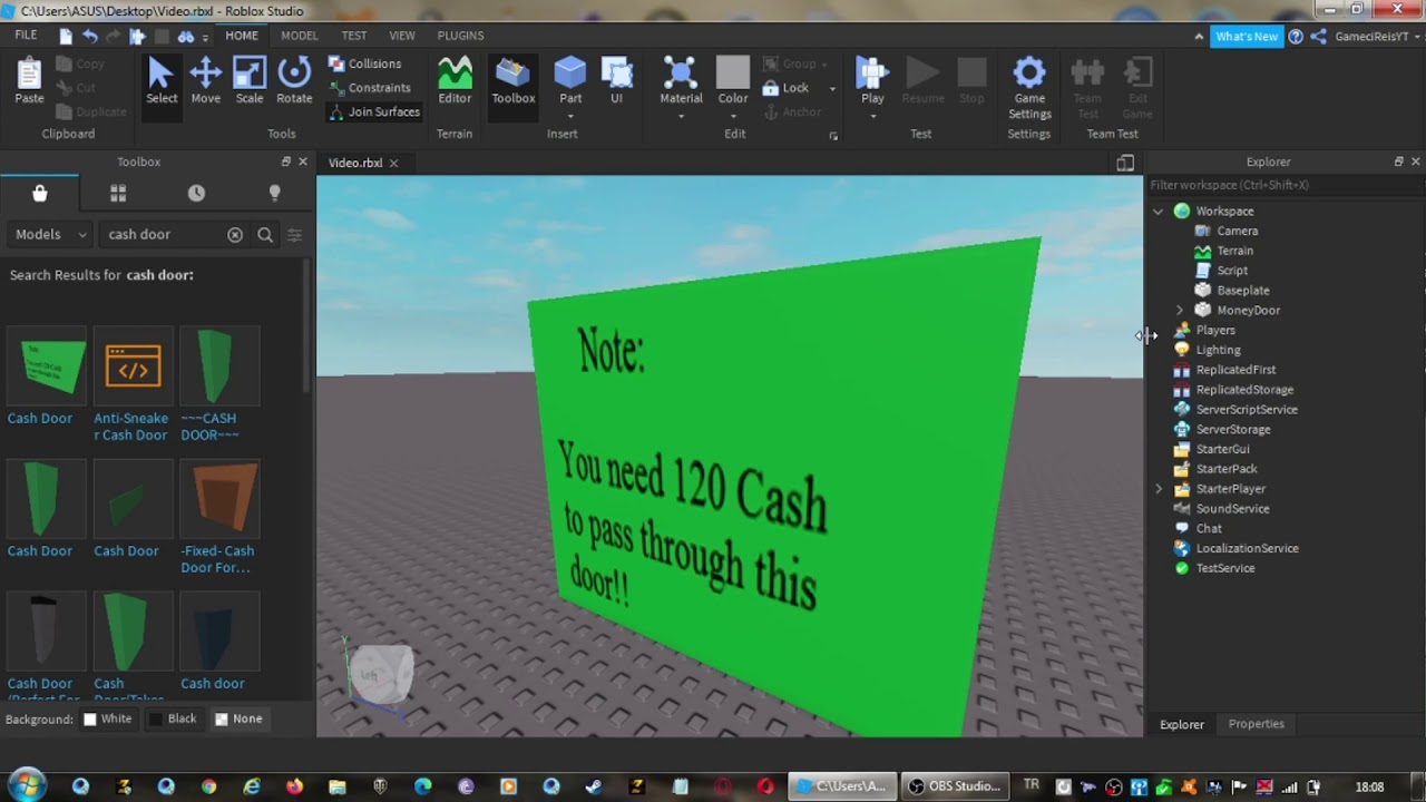 -- Ne İşe Yarar? [Roblox Studio Script Dersleri #4 - YouTube