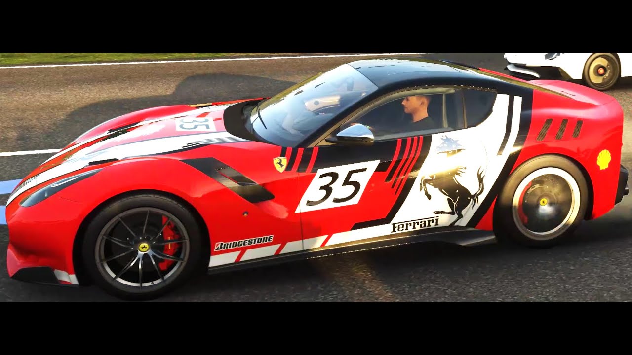 [4k] Forza Horizon 4 Glen Rannoch Hillside Sprint Ferrari F12TDF - YouTube