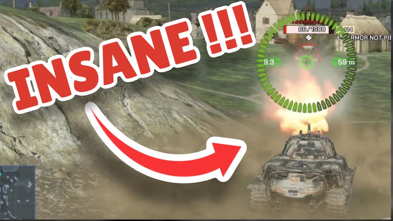 THE MOST OP TANK IN WOT BLITZ!!! - YouTube