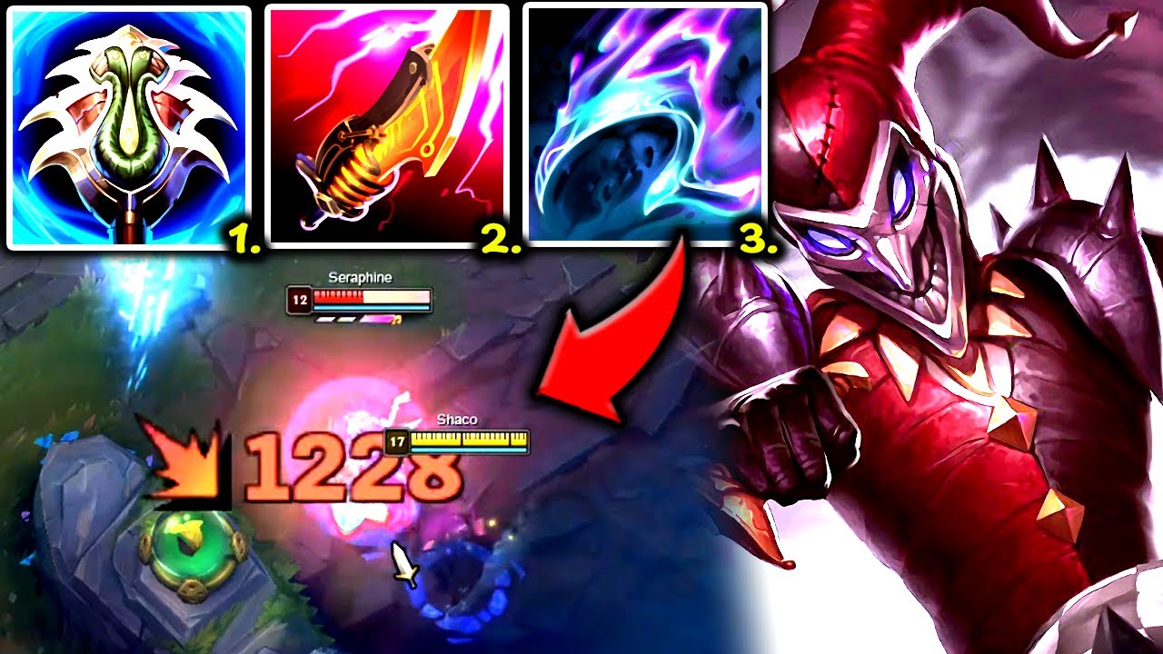 SHACO TOP BUT 1 AUTO ATTACK = 2000+ DAMAGE! (THIS IS UNFAIR) - S14 ...