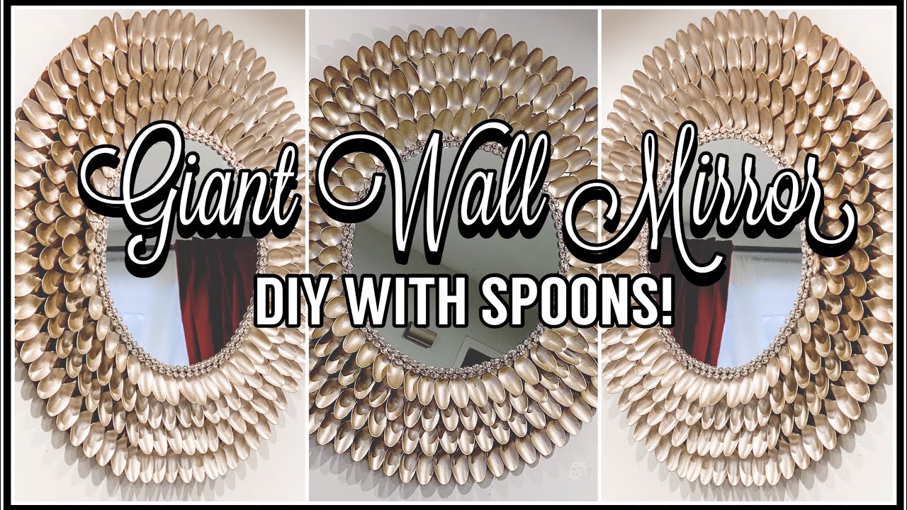 Diy Mirror Frame Spoons Making A Unique Handcrafted Mirror By Using