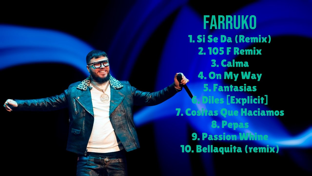 Farruko-Essential songs to soundtrack your year-Top-Rated Chart-Toppers ...
