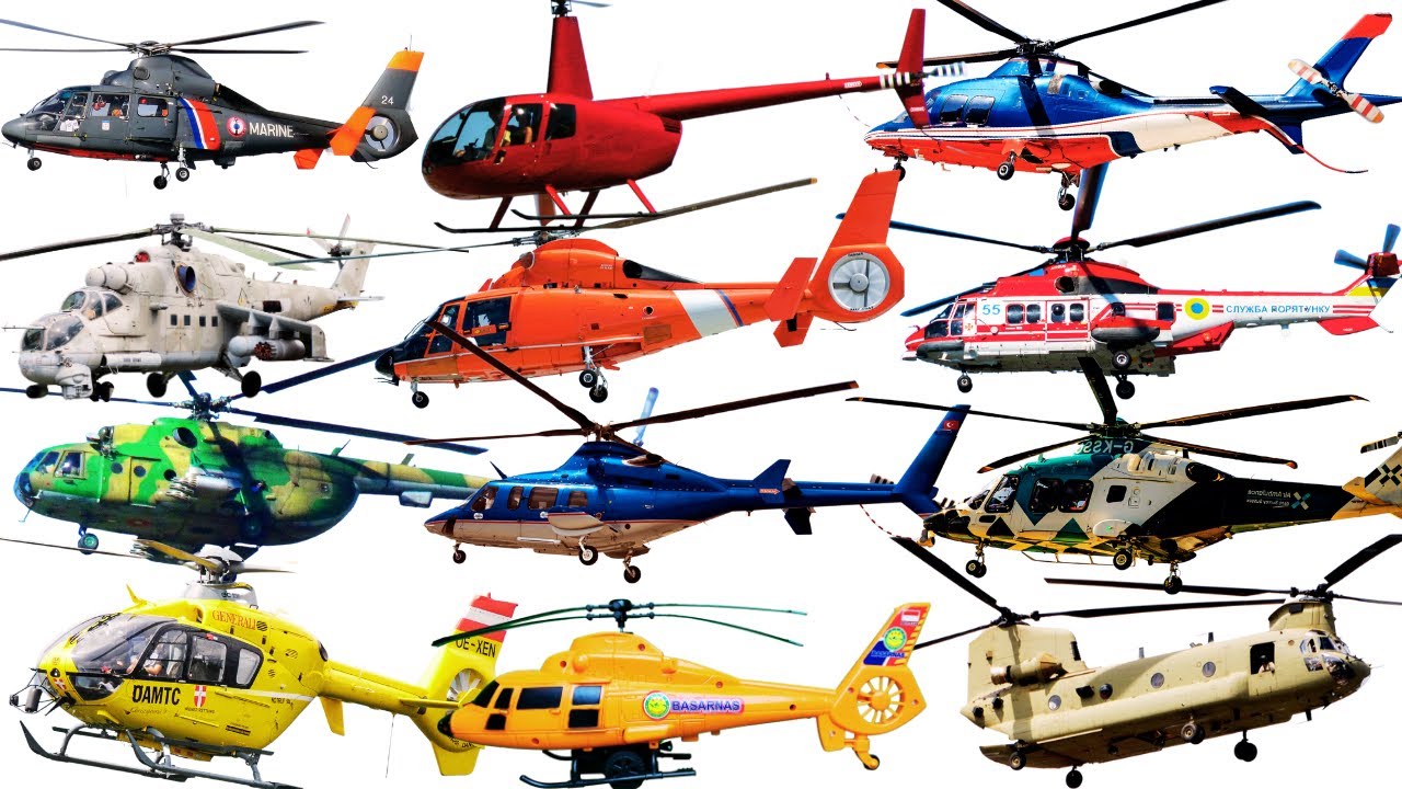 Collecting Helicopter: Police Helicopter, Rescue Helicopter, Airbus ...