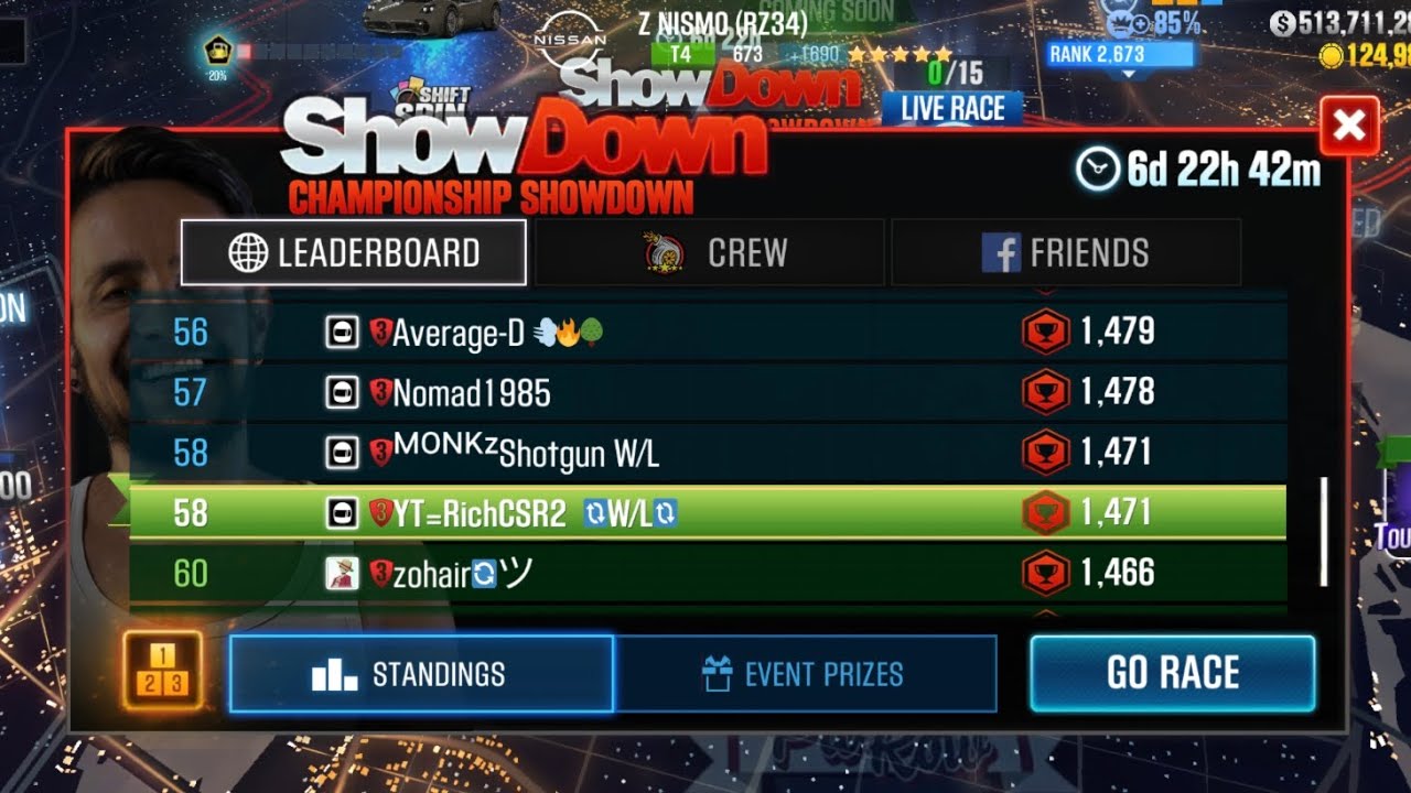 CSR2 | Season 233 | Championship Showdown | Top 100 | Nissan Z Nismo ...