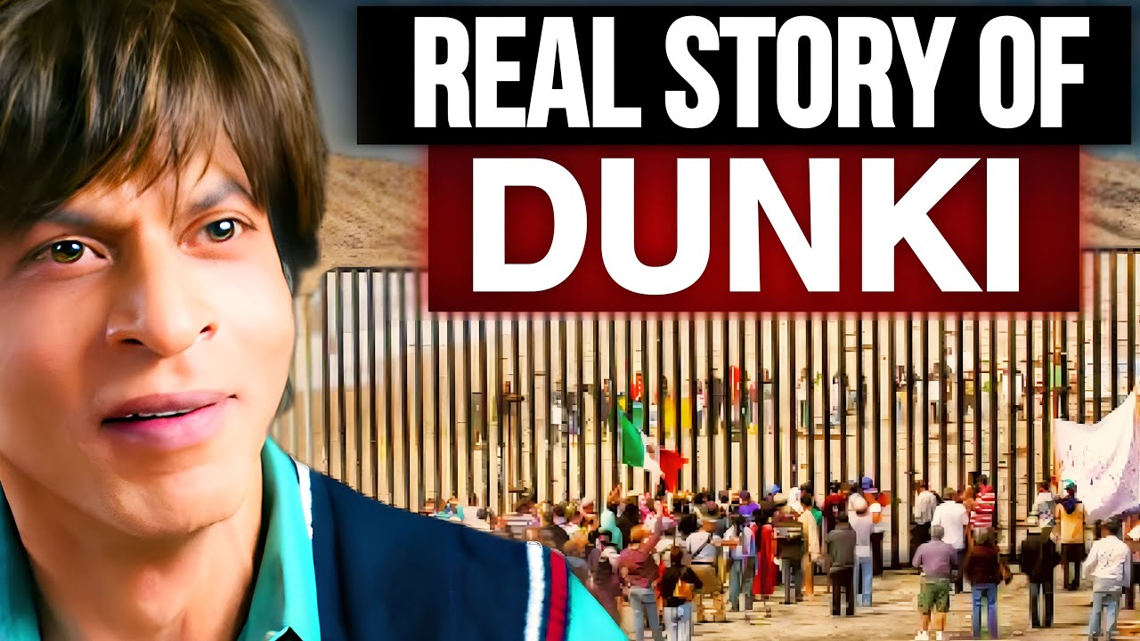 Real Story Of DUNKI | How Indian illegly* cross USA border ! Saurabh ...