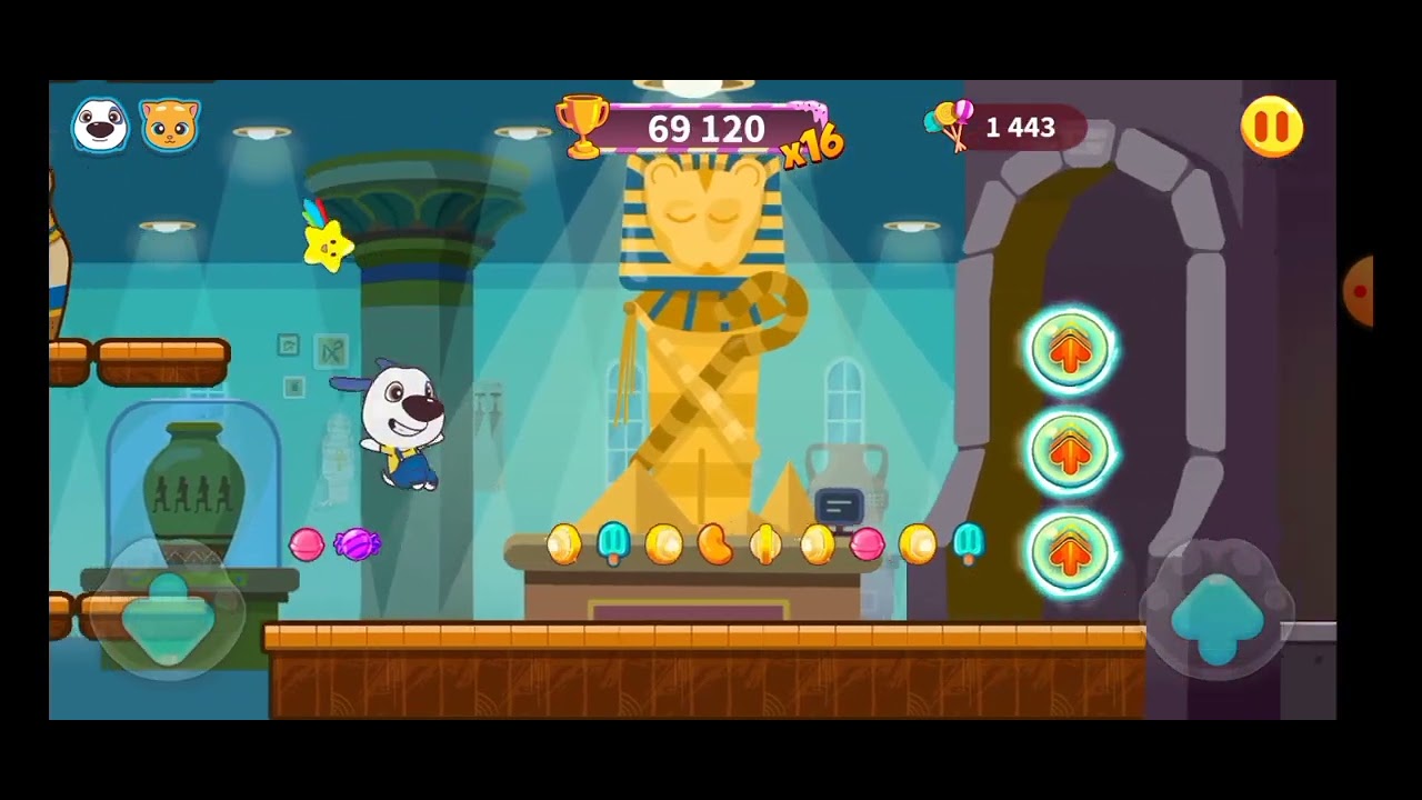 Talking Tom Candy Run - Hank Ginger - YouTube