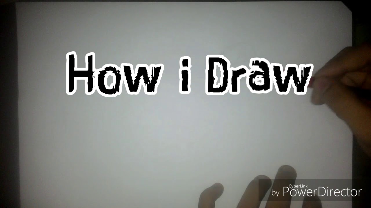 How I draw "my Original Character(OC)" read the description. - YouTube