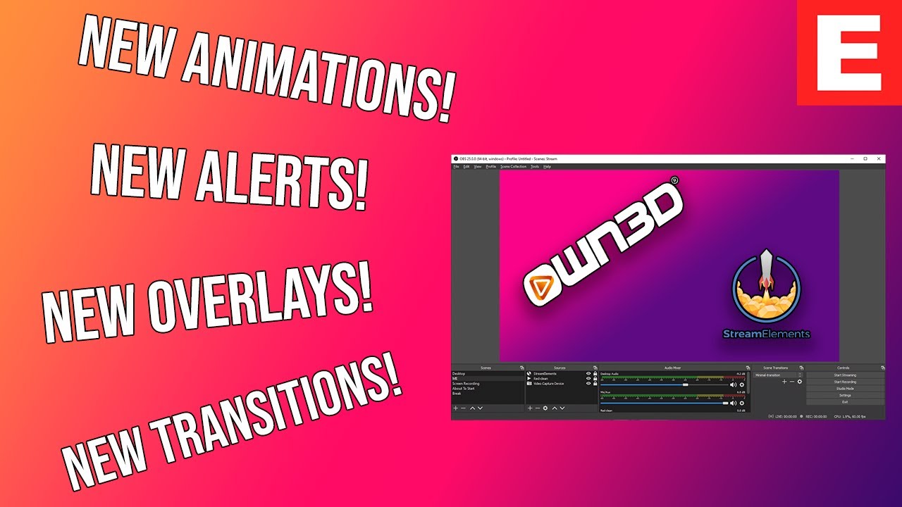 Give Your Stream A Fresh Look With Own3d and StreamElements - YouTube