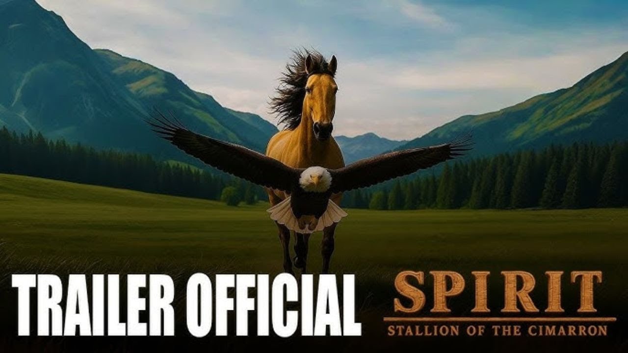 DreamWorks Spirit Stallion Of The Cimarron Live Action Trailer Spirit ...
