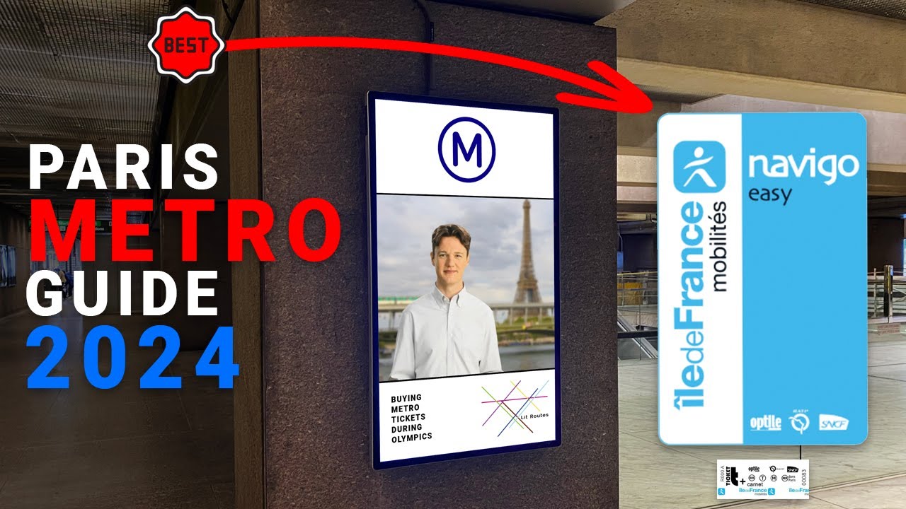 Ultimate Guide to Buying Paris Metro Tickets - YouTube