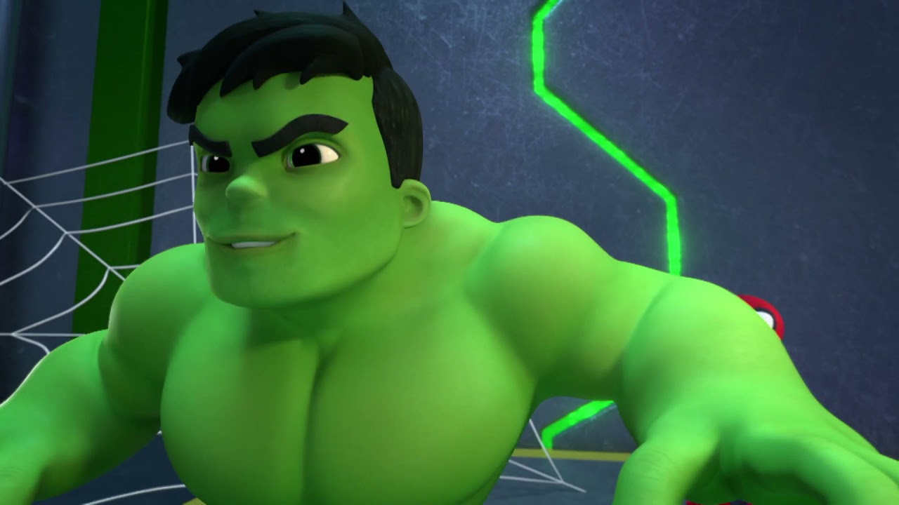 🕷️ A Helping Hulk | Spidey and His Amazing Friends | Disney Junior ...