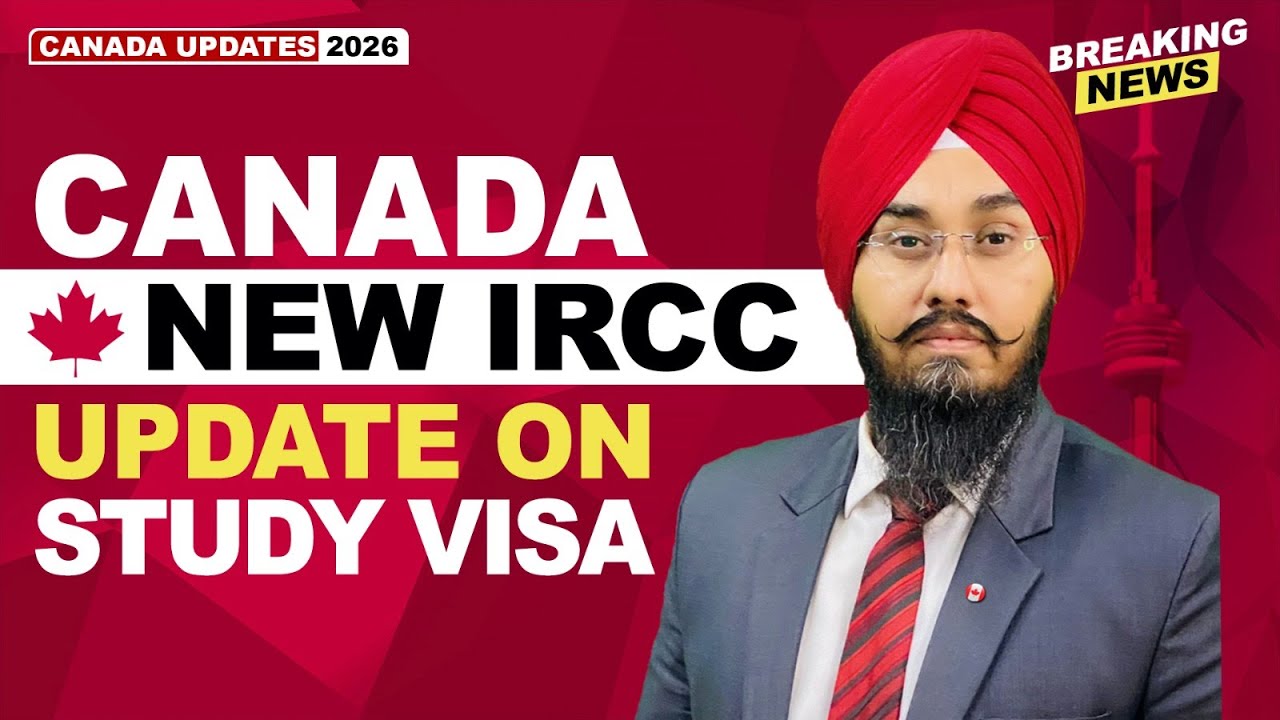 CANADA NEW IRCC UPDATE ON STUDY VISA | STUDY VISA UPDATES 2026 | USA ...
