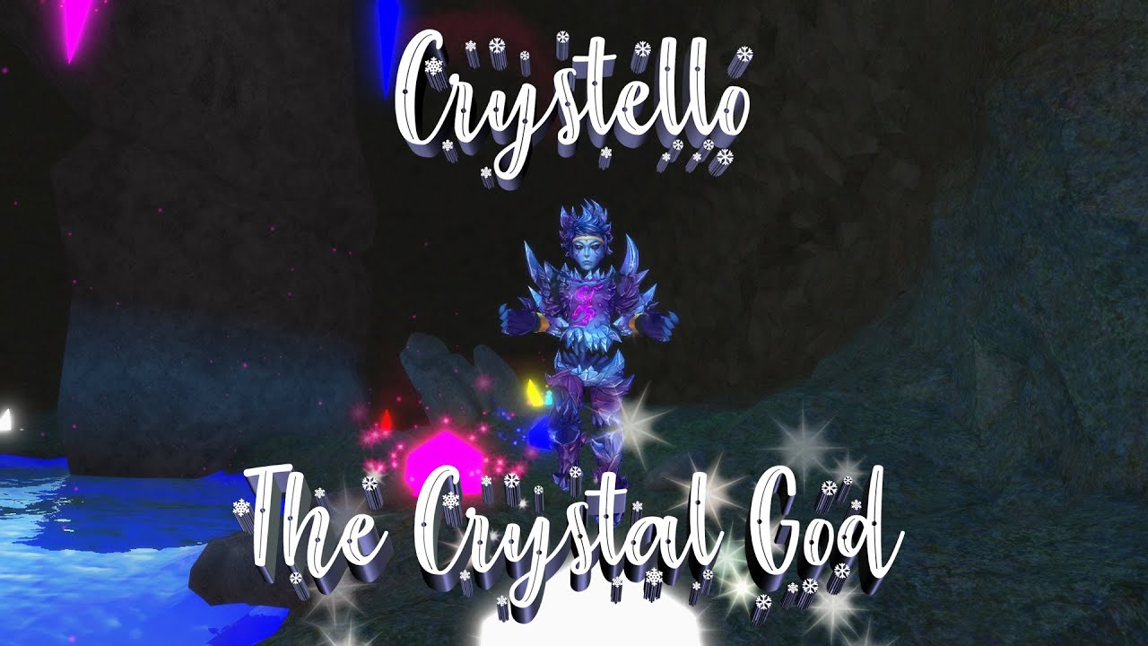 "CRYSTELLO THE CRYSTAL GOD" AVATAR SHOWCASE - YouTube