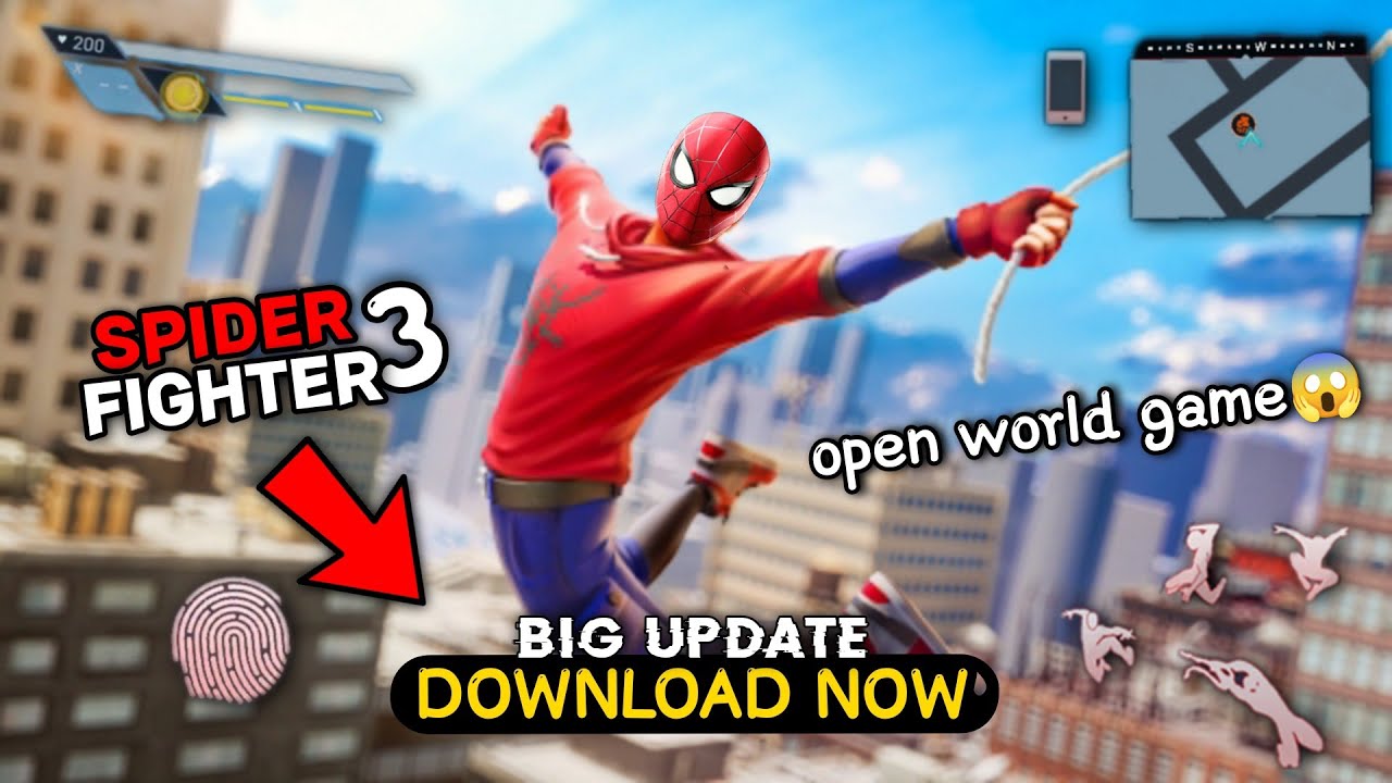 Spider Fighter 3 New Update | Open World Game 🔥 - YouTube