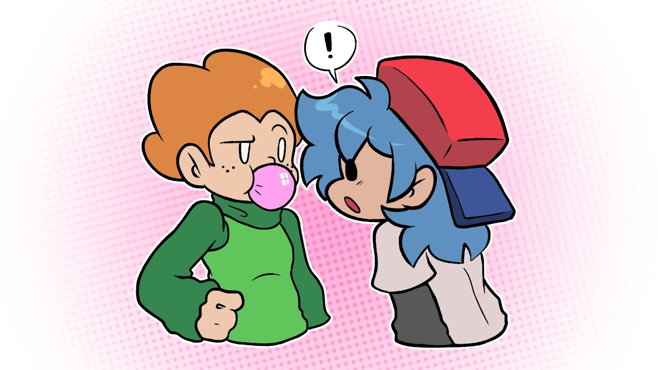 Gum Pop! | Friday Night Funkin | Caption Story - YouTube
