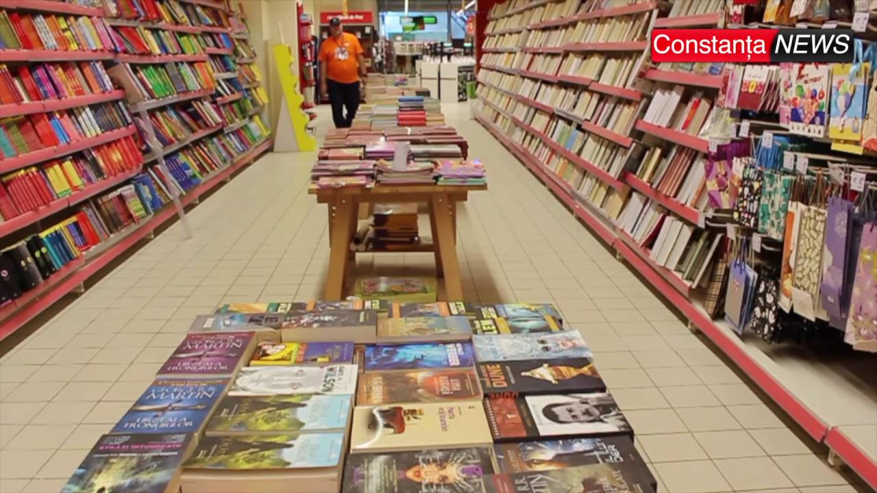 ctnews.ro | deschidere cora City Park Constanta - YouTube