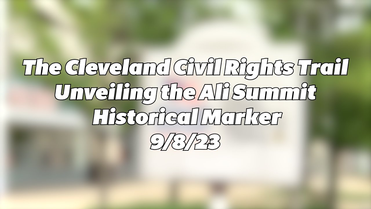 Unveiling of The Ali Summit Historical Marker - YouTube