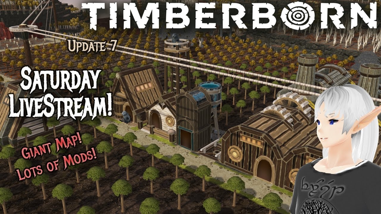[Timberborn] Huge New Map! Heavily Modded Playthrough [E5] - YouTube