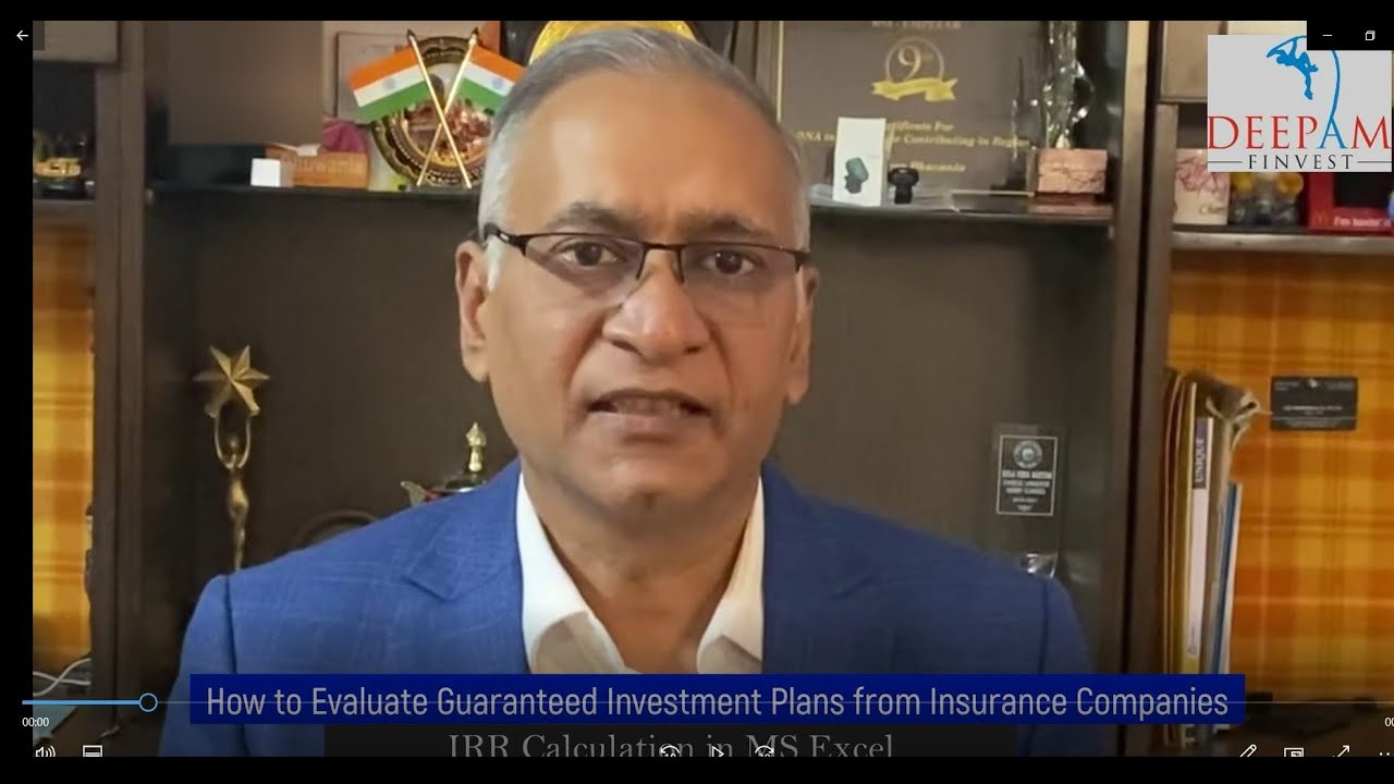 How to calculate Annual Percentage Returns or IRR of a Guaranteed ...