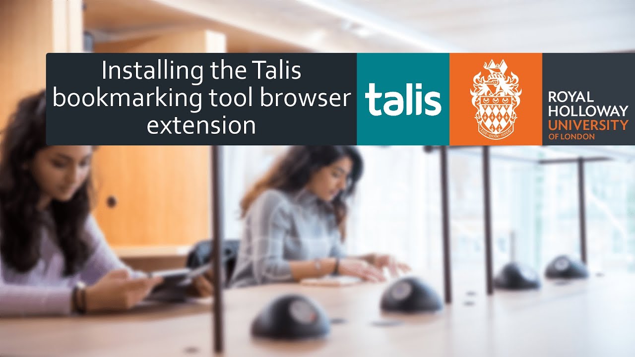 Installing the Talis bookmarking tool browser extension - YouTube
