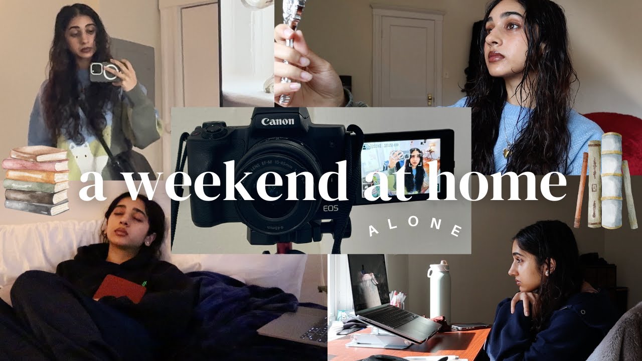 a weekend at home | living alone diaries 001 - YouTube