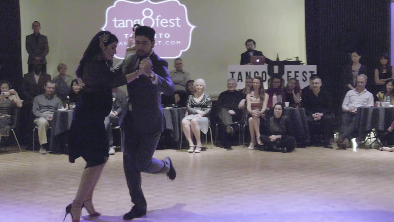 Sebastian & Maria dance tango vals @ tango8fest 2015 (2 of 4) - YouTube