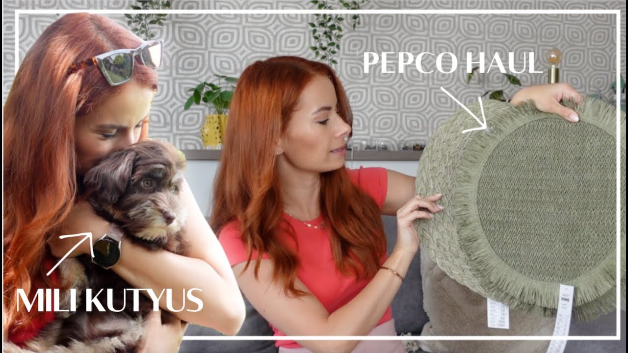 Pepco HAUL és Mili kutyus | Viszkok Fruzsi - YouTube