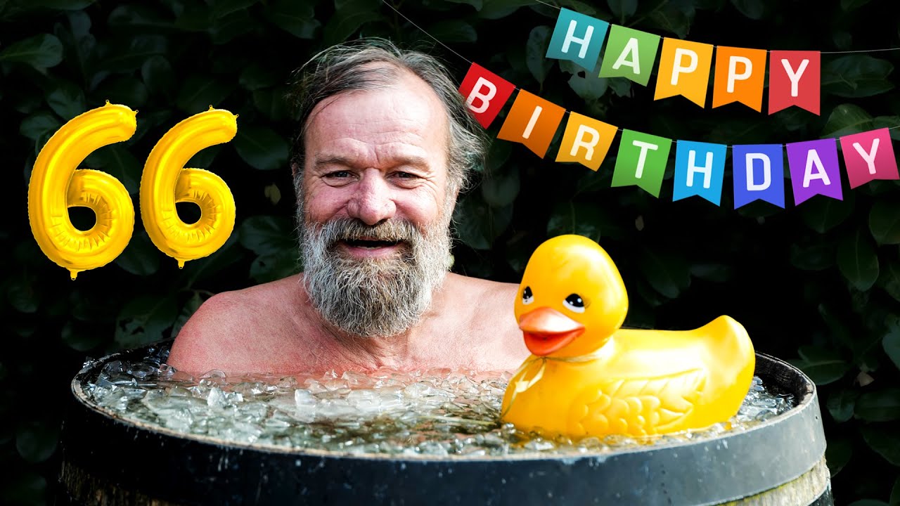 66 years on this beautiful planet… | Wim Hof's birthday! - YouTube
