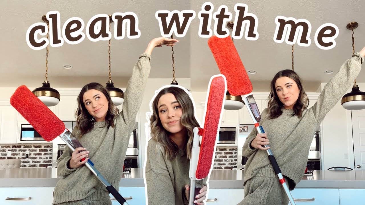 clean & organize our house with me | Alyssa & Dallin - YouTube