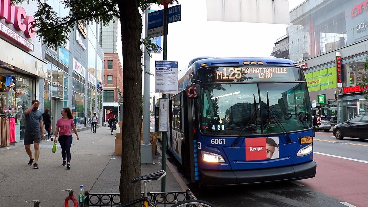 MTA New York City Bus: 2017 New Flyer XD60 Xcelsior Articulated 6061 on ...