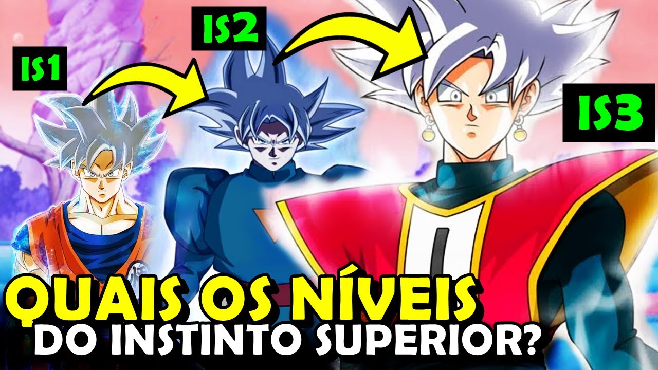 Entenda como Goku dominará os níveis do INSTINTO SUPERIOR em Dragon ...