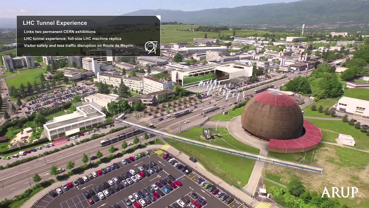 Unmanned aerial perception: CERN Masterplan Development, Arup - YouTube