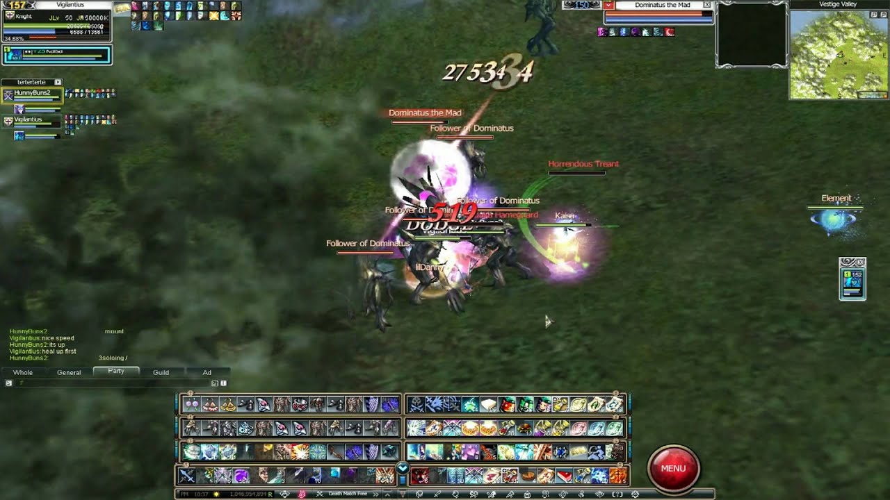 Rappelz Dimensions: Boss Duos, Dominatus and HM Ashmaw - YouTube
