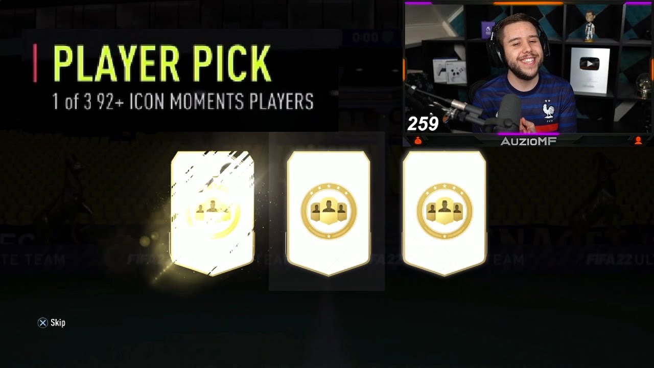 Auzio tests NEW 92+ Icon Moments Player Pick SBC - YouTube