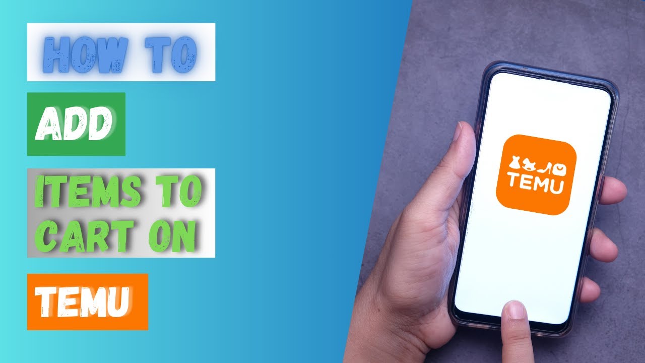 How to Add Items to Cart on Temu? - YouTube