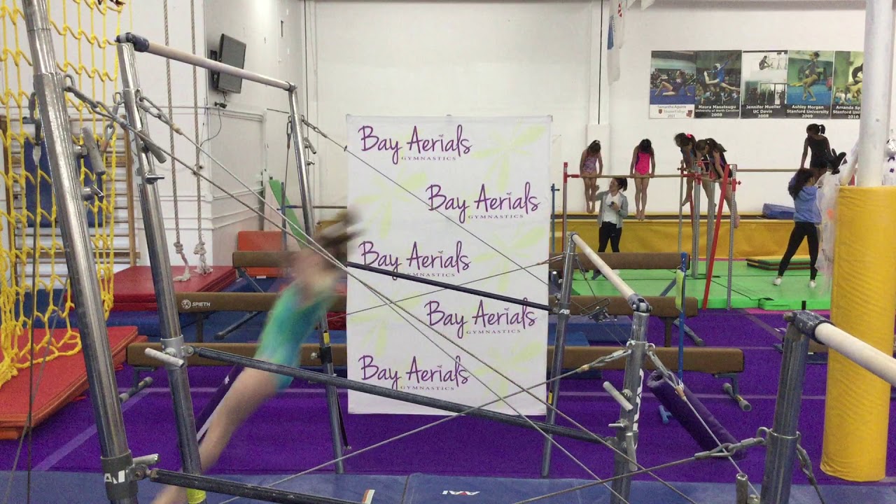 Cast Straddle Sole Circle Dismount - YouTube
