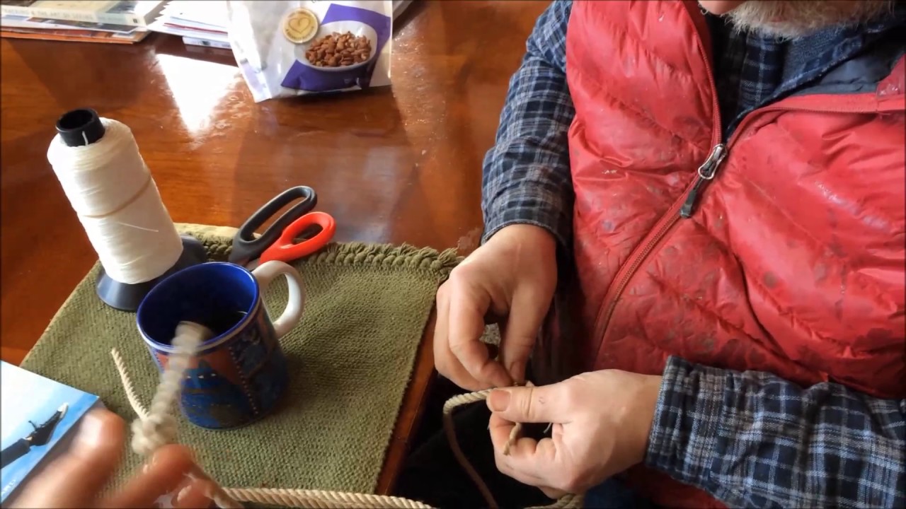 3 way rope splice - YouTube