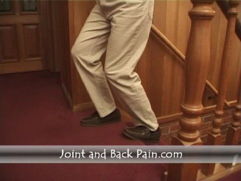 7: Calf Step Stretch Fixes Low Back Pain - YouTube