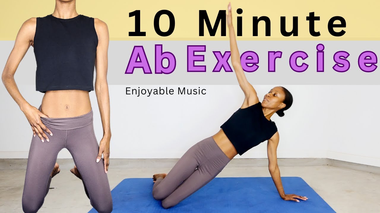 10MIN everyday abs strengthening Exercises // snatched waist, flat ...