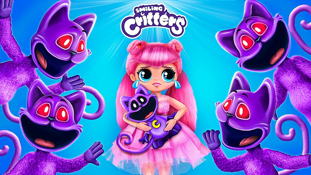 Smiling Critters Dari Poppy Playtime 3! 30 Kreasi Boneka LOL OMG - YouTube