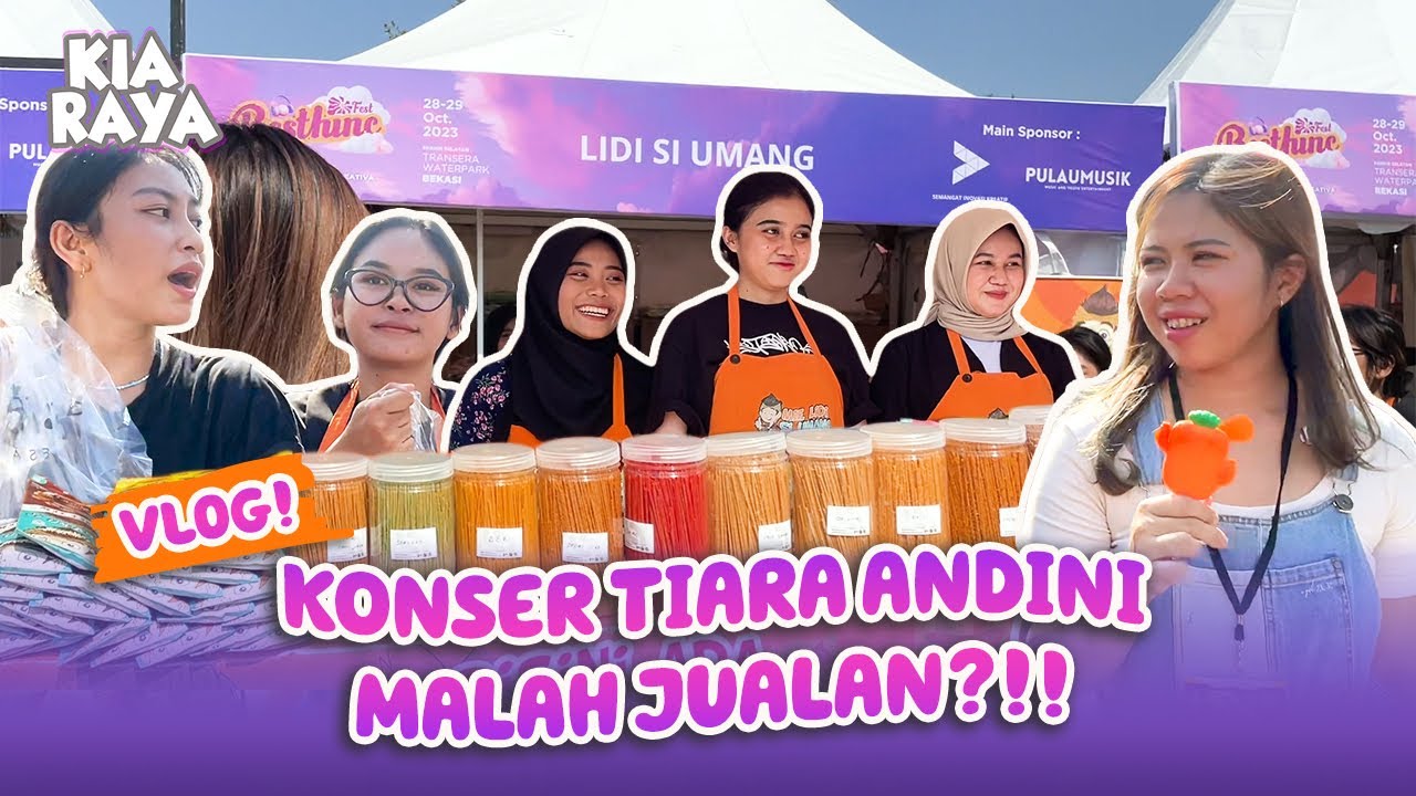 Konser Tiara Andini, Owner Si Umang malah Jualan??? - YouTube