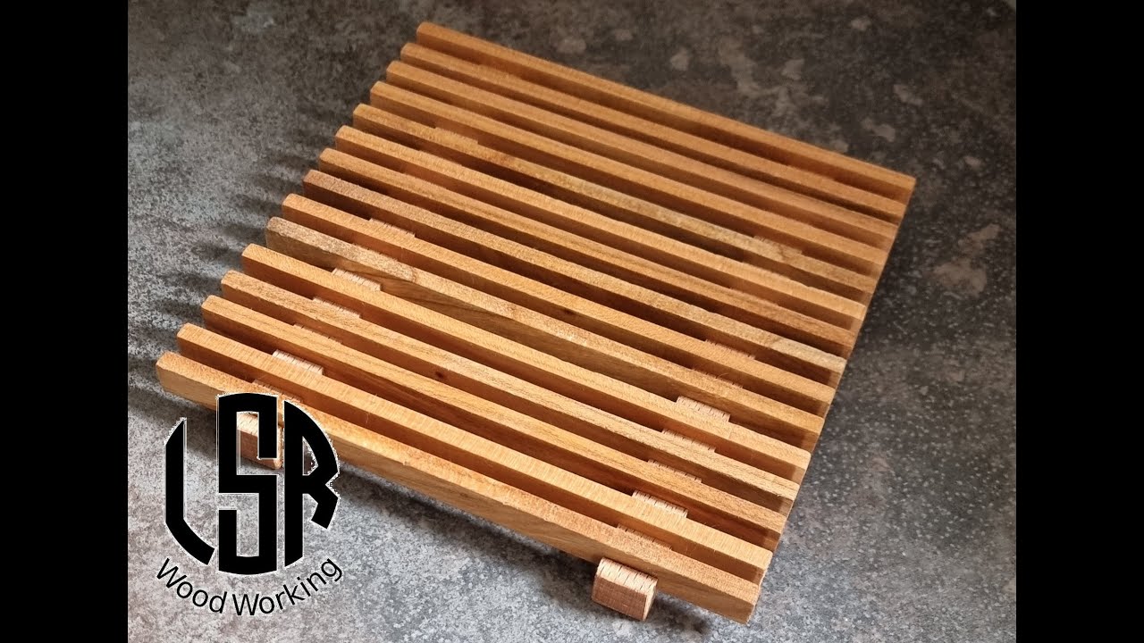 Making a Wooden Trivet using Scrapwood - YouTube