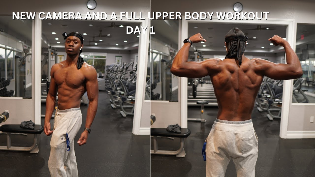 EPIC Gym Vlog: UPPER BODY Day 1 (HILARIOUS Moments!) - YouTube